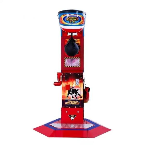 Quality 155KG Electronic Boxing Training Machine Punch Ball Coin Operated for sale