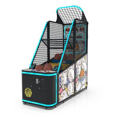 China Interactive Coins Operated Basketball Pro Arcade Game Indoor Sports 80W for sale