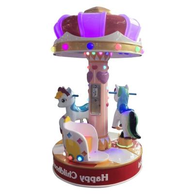 China Coin Operated Carousel Kiddie Ride Horse Game Machine 230V OEM for sale