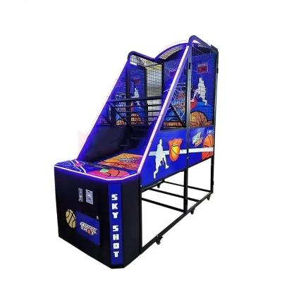 China Indoor Amusement Park Hoop Street Arcade Basketball Machine Coin Operated 110V for sale