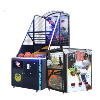 China Indoor Electronic Coin Operated Arcade Basketball Machine 150KG For Home for sale