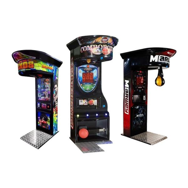 Quality AU Plug Coin Operated Punchbag Machine Dragon Punch Boxing Machine for sale