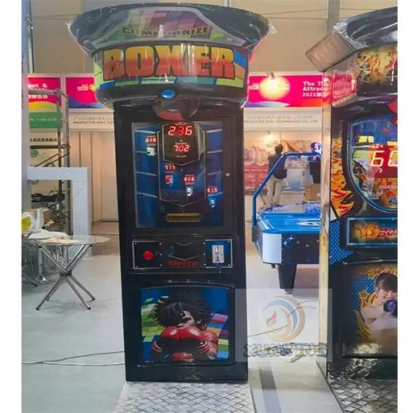 Quality CE Certificated Training Boxing Punch Machine Arcade 220V 350W for sale