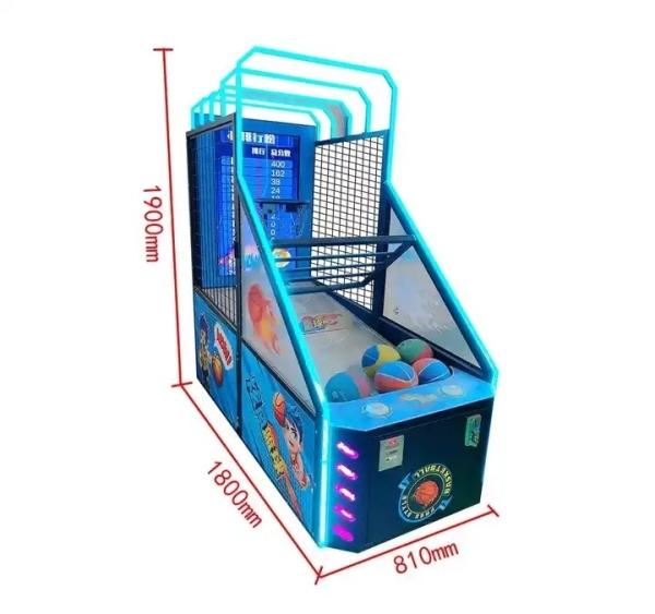 Quality Indoor Sports Basketball Arcade Game Machine Street Hoops Custom for sale