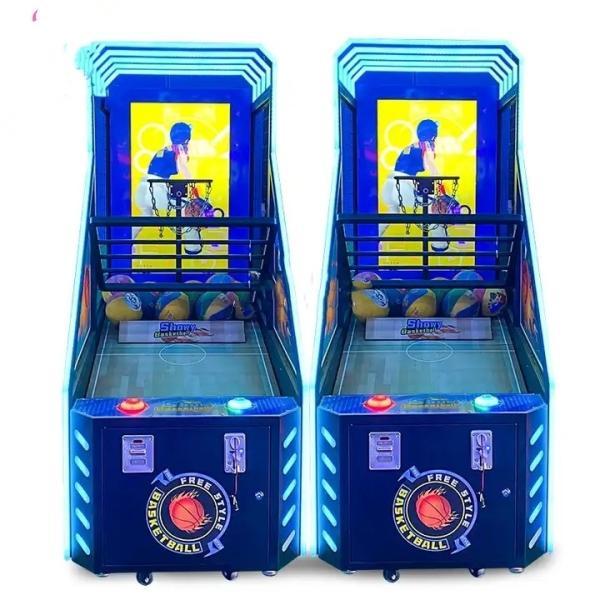 Quality Amusement Center Street Hoop Arcade Basketball Machine 42inch Customized for sale