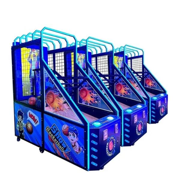 Quality Electronic Indoor Sports Pop A Shot Arcade Machine Arcade Basketball Hoop Machine for sale