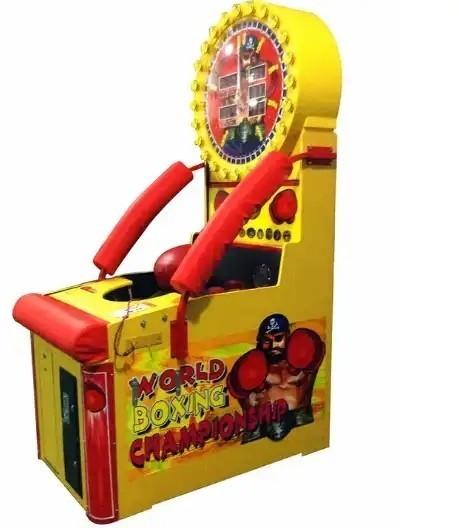 Quality Coin Operated Indoor Playground Boxing Punch Machine Arcade 1 Player for sale