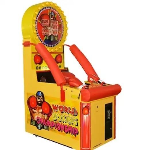 Quality Coin Operated Indoor Playground Boxing Punch Machine Arcade 1 Player for sale
