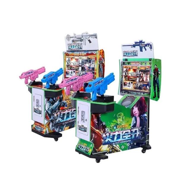 Quality Join the Action 2 Players 42" Aliens Extermination Shooting Game for Ticket for sale