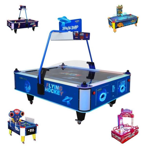 Quality 4P Arcade Air Hockey Table Game Machine Acrylic Surface 110V for sale