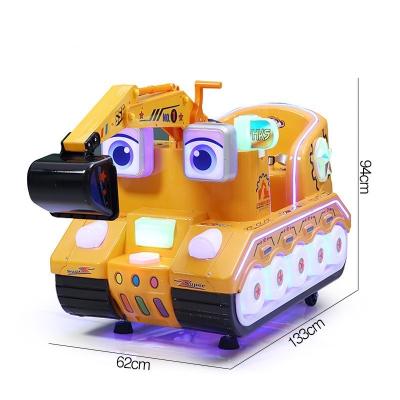 China Kiddie Rides Bulldozer Car Game Machine Controller Box for 1 Player 110V/220V/230V for sale