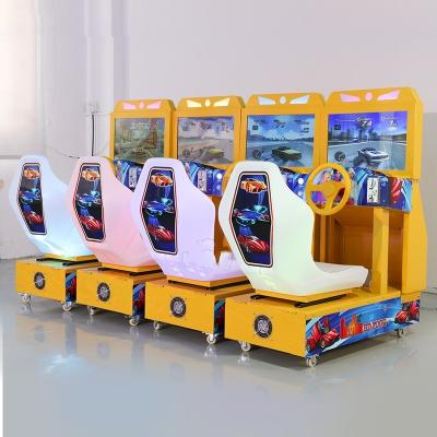 China Experience the Thrill with Kids Driving Race Car Arcade Machine Racing Simulator for sale