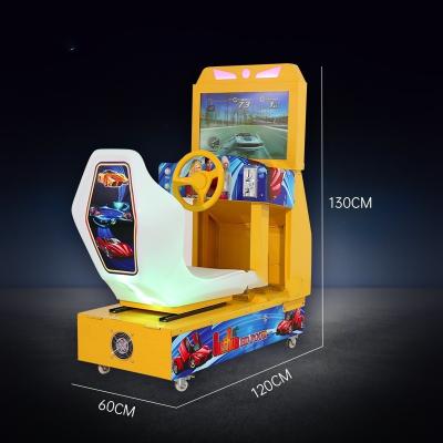 China Experience the Thrill with Kids Driving Race Car Arcade Machine Racing Simulator for sale