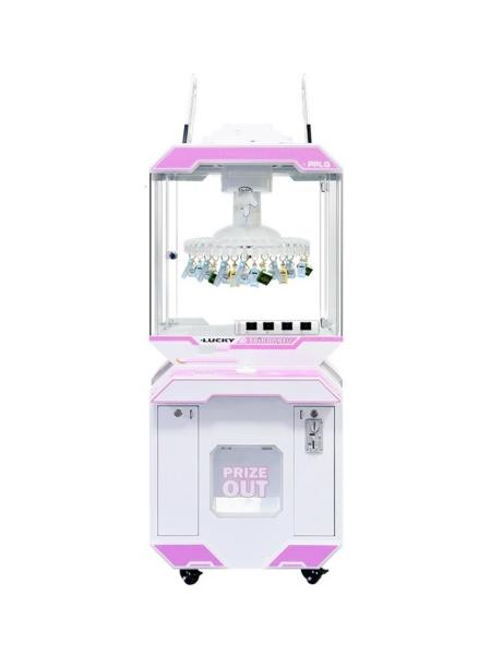 Quality Lucky Push Electric Mini Crane Machine Hit Clip Prize Game Tabletop Claw Machine for sale