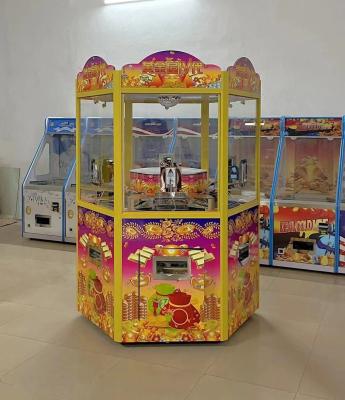 China Plastic Toy Arcade Game Machine Coin Pusher For Ticket Redemption for sale