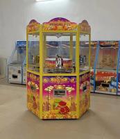 China Custom Built Arcade Game Machine Coin Pusher 6P US Plug Type for sale