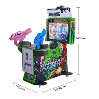 China Coin Operated Arcade Shooting Game Indoor Amusement Gun Shoot Game Machine for Coin Pusher for sale