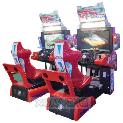 China 32 Inch Screen Car Race Video Game Machine for Indoor Entertainment and Excitement for sale