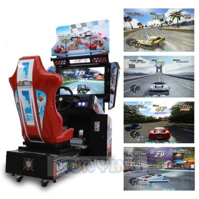 China 32 Inch Screen Car Race Video Game Machine for Indoor Entertainment and Excitement for sale