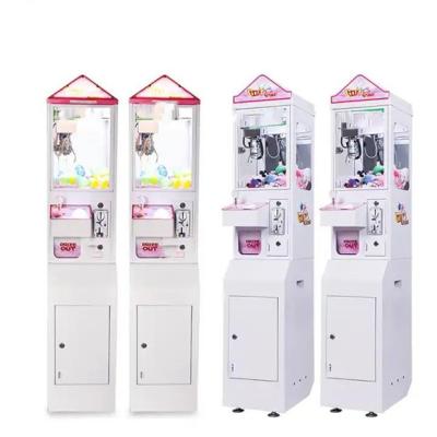 China 110V/220V/230V Voltage Mini Claw Toy Crane Machine with Bill Acceptor and Design for sale