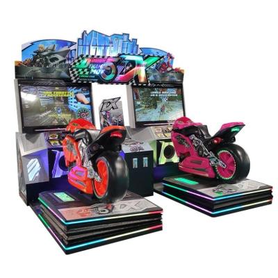 China Kids Adults Indoor Racing Arcade Machine Moto Driving Simulator Game for sale