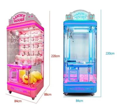 China Amusement Game Center Toy Machine Vending Claw Machine 80KG Weight Capacity Limit for sale