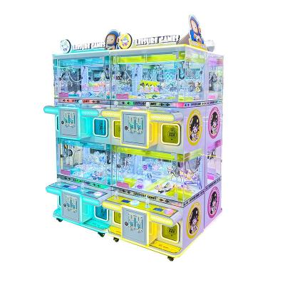 Cina Bambini piccoli 8 anni Super Mini Claw Machine con capacità di 80 kg e lettore di carte in vendita