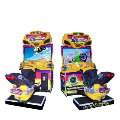 China Indoor Coin Operated Motorcycle Racing Arcade Machine Game Simulator OEM for sale