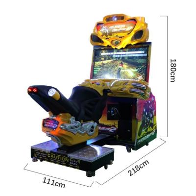 China Indoor Coin Operated Motorcycle Racing Arcade Machine Game Simulator OEM for sale
