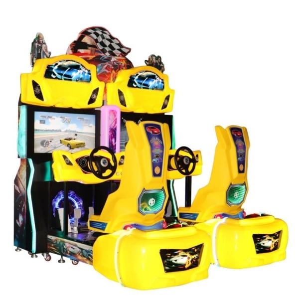 Quality Indoor 2 Players Racing Arcade Machine Video Car Simulator for Amusement for sale