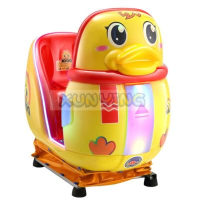 China Happy Duck Car Coin Operated Kiddie Ride Amusement Game Machine for sale