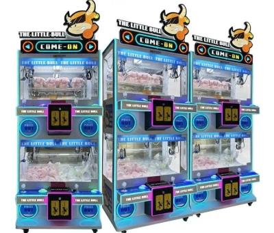 China Age 8 Years Mini Toy Vending Toy Claw Machine for 4 Players Design Super Crane Machine for sale