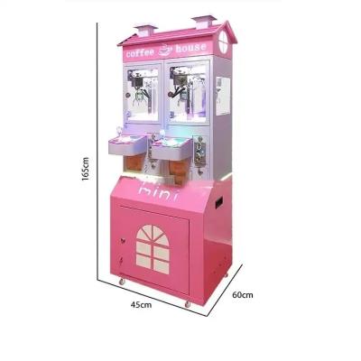 China Age 8 Years Mini Toy Vending Toy Claw Machine for 4 Players Design Super Crane Machine for sale
