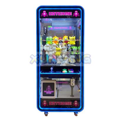 China Amusement Game Center Indoor Arcade Games Transparent Claw Machine with US Plug Type for sale