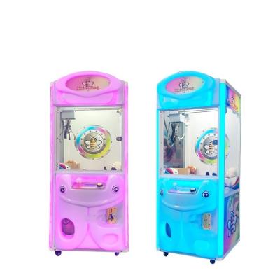 Китай Металлический акриловый пластмассовый 60KG вместимость монета управляемый кран с когтями торговый автомат для детей продается