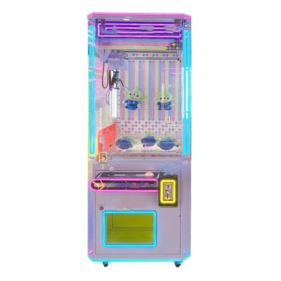 China 80*90*210cm Coin Operated Crazy Toy Crane Claw Vending Game Machine for 1 Player for sale