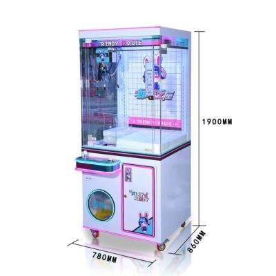 China Spielzeuge Klauenmaschine zum Vergnügen Spielzentrum Puppenklauengriff Plush Spielzeug Kranmaschine zu verkaufen