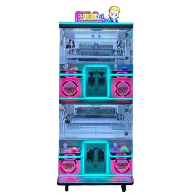 Cina 4 giocatori Coin Operated Toy Grabber Crane Machine all'interno di Custom Game Center 2 strati in vendita