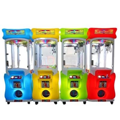 China Interactive Toy Claw Machine Game Arcade Games Machines W45*D55*H134cm Age 8 Years for sale