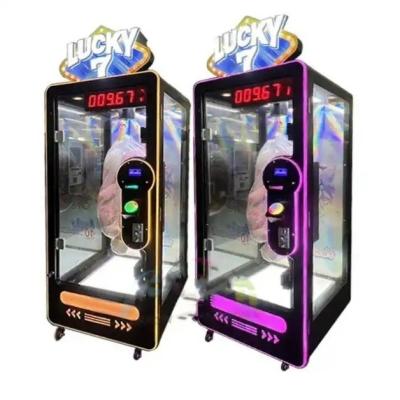China Popular Arcade Coin Operated Games Lucky 7 Cut Prize Game Claw Machine with Picture for sale