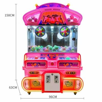 Cina Sistema operativo Coin Unoperated Claw Machine Arcade Double People Clip Prize Machine in vendita