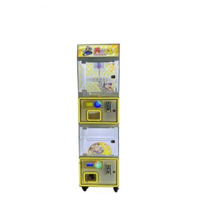 China Mini Doll clamp Toy Claw Machine Tabletop Coin Operated Games US PLUG for sale