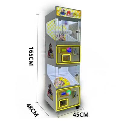 China Mini Doll clamp Toy Claw Machine Tabletop Coin Operated Games US PLUG for sale