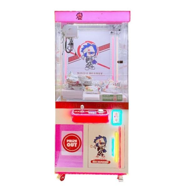 Quality Interactive Mini Crane Squishy Toy Claw Machine For Children's Playtime for sale