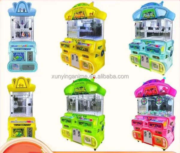 Quality Small Dolls Vending Mini Toy Claw Machine 30KG Metal Acrylic Coin Operated for sale