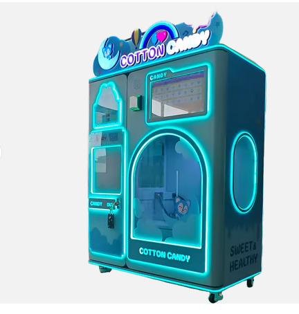 Quality Automatic Small Cotton Candy Machine Vending Type 2500W For Hotel / Food Shop for sale
