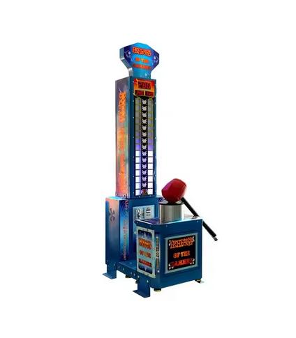Quality Coin Operated King Of Hammer Arcade Machine Redemption Game 110V for sale