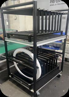 Medical industry trolley/Lean pipe workbench/Production Lines