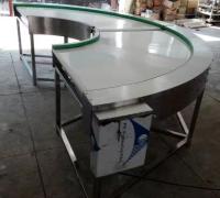 Quality Curved Belt Assembly Line For Electronics Electromechanical Electrical for sale