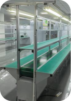 Quality Bilateral Operation Automatic Belt Assembly Line For Electronic and Electrical Appliance for sale